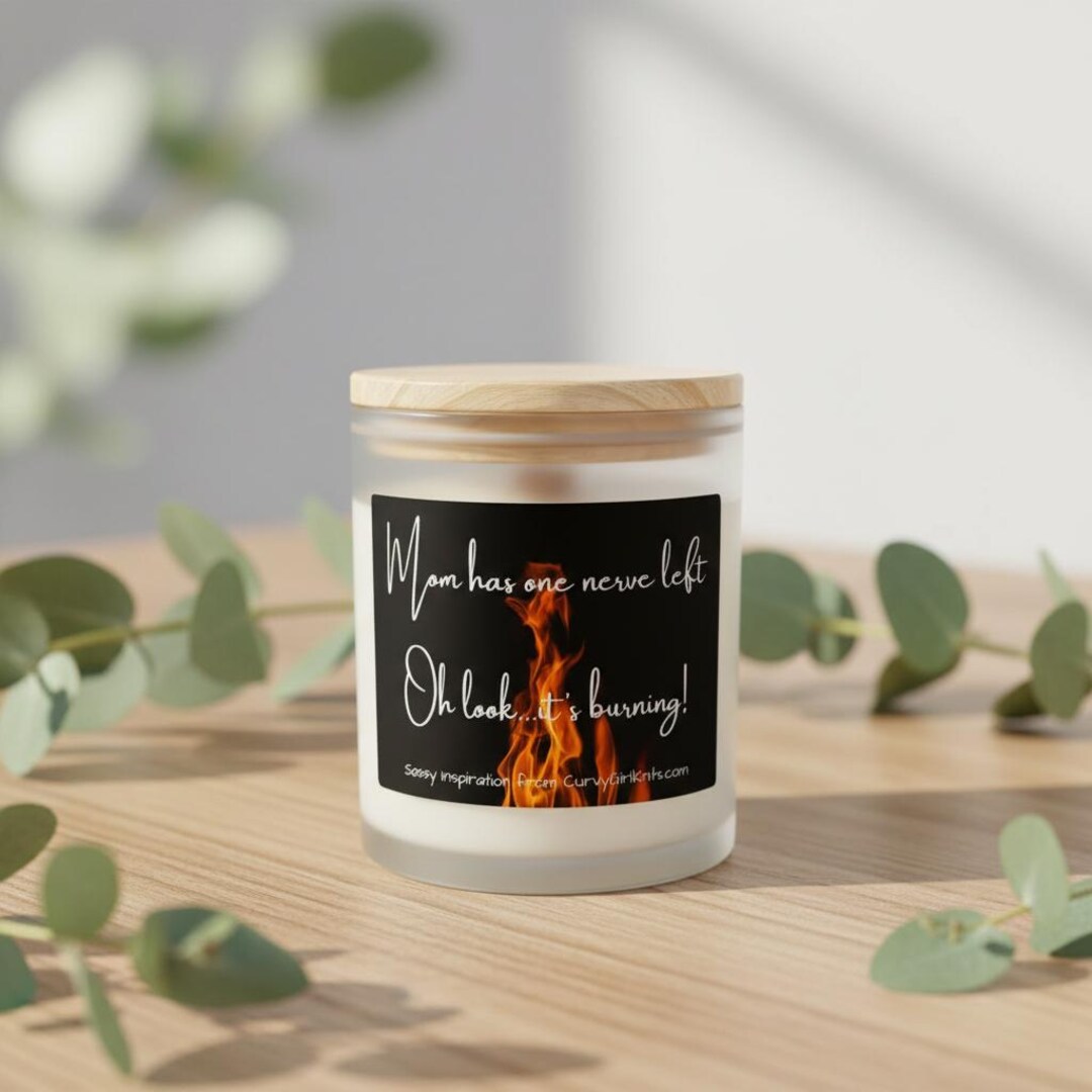 Snarky Mom Candle | Funny Mother's Day Gift, Coconut Soy Wax - Etsy