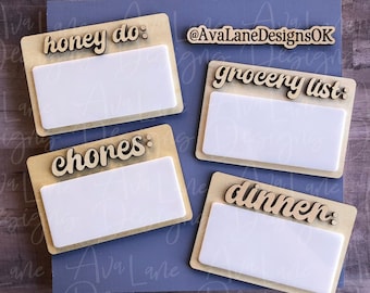 Laser Cut Wood Magnets - Etsy