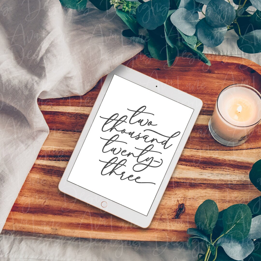 Two Thousand Twenty-three, New Years SVG PNG PDF, Vinyl Sublimation ...