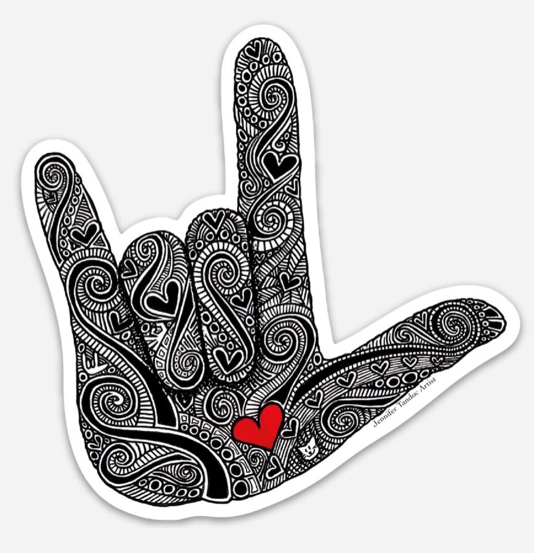 ILY - STICKERS - Etsy