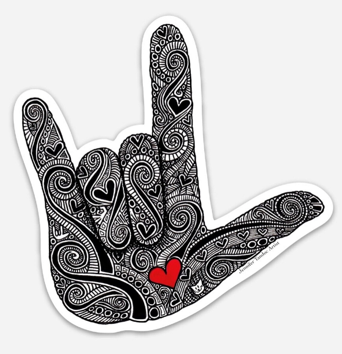 ILY - STICKERS - Etsy