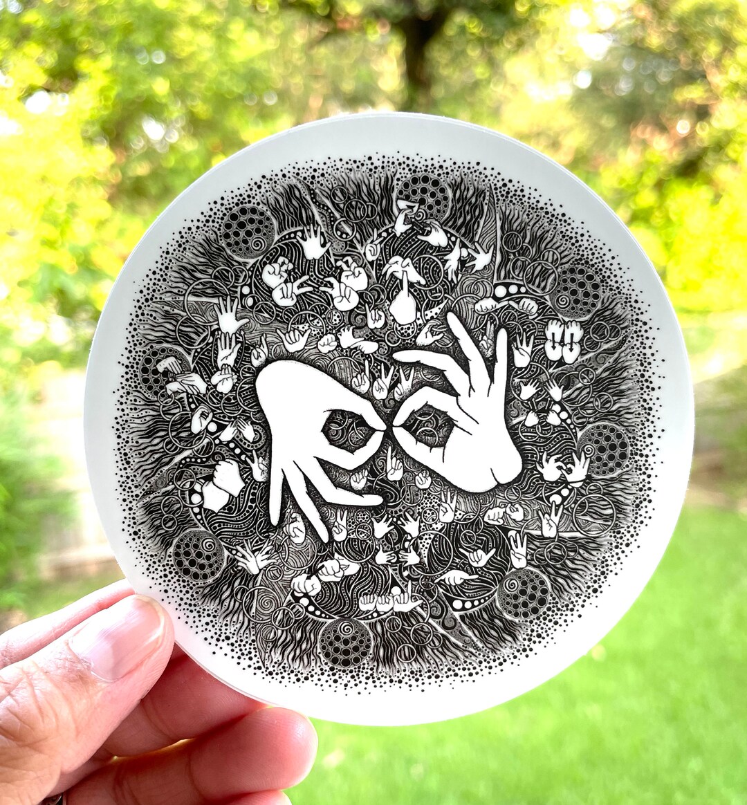 ASL Interpreter - Sticker - Etsy