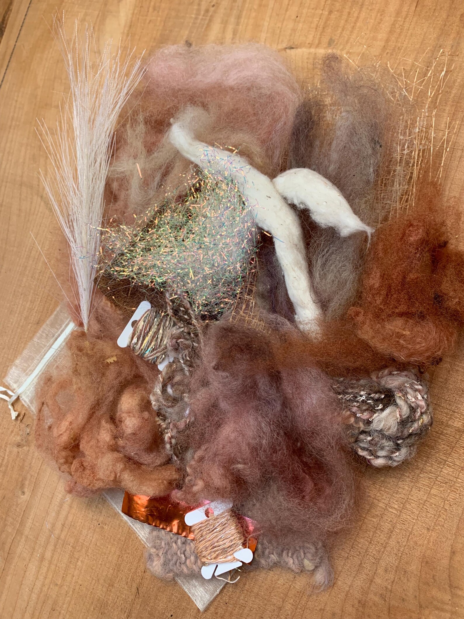 Fibre Art Craft Pack- Copper Fusion - Etsy