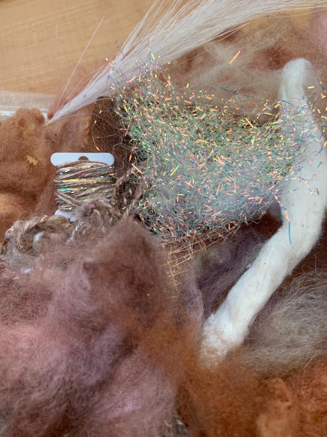 Fibre Art Craft Pack- Copper Fusion - Etsy