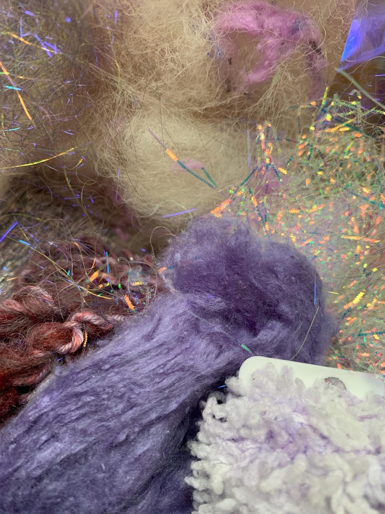 Fibre Art Craft Pack- Purple Haze - Etsy