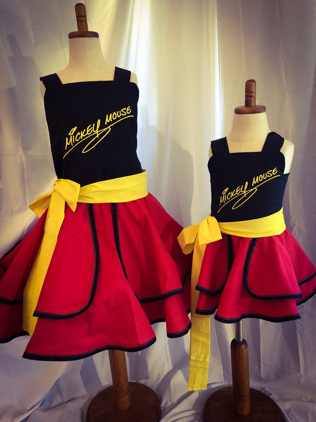 Mickey Mouse Signature Dress - Etsy