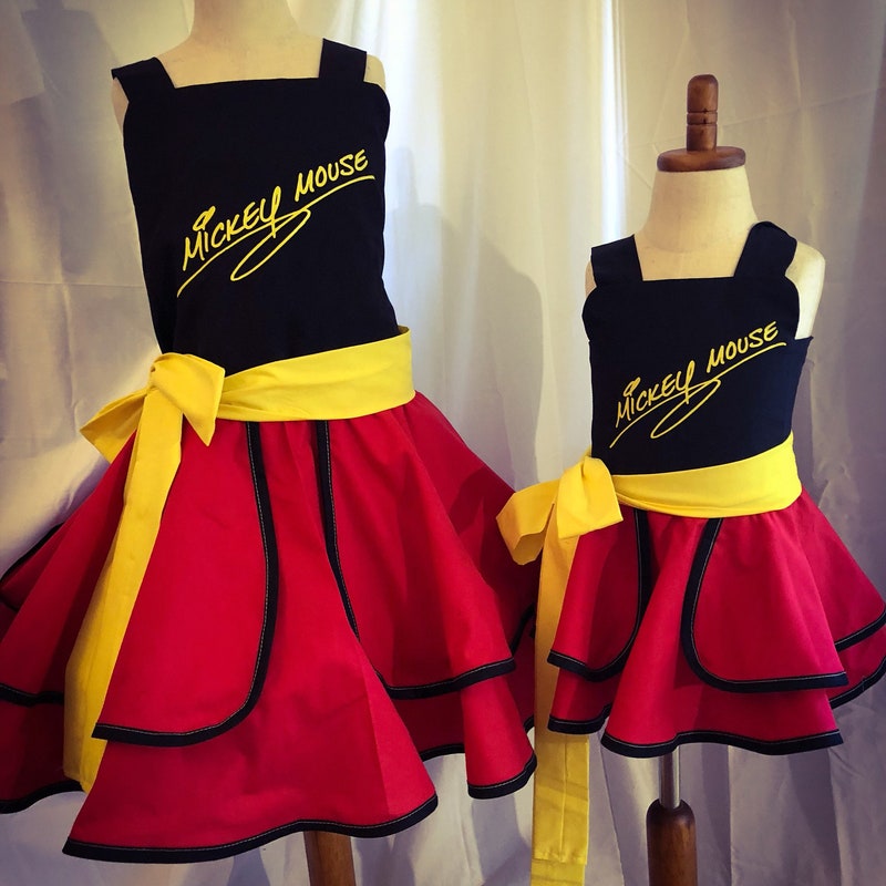 Mickey Mouse Dress Women - Etsy