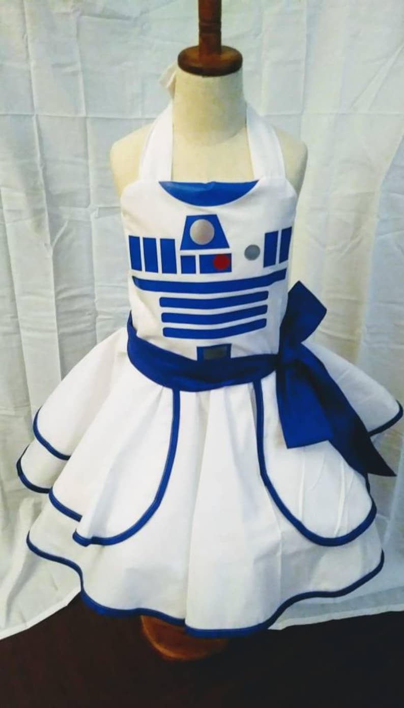 R2D2 Inspired Dress | Etsy