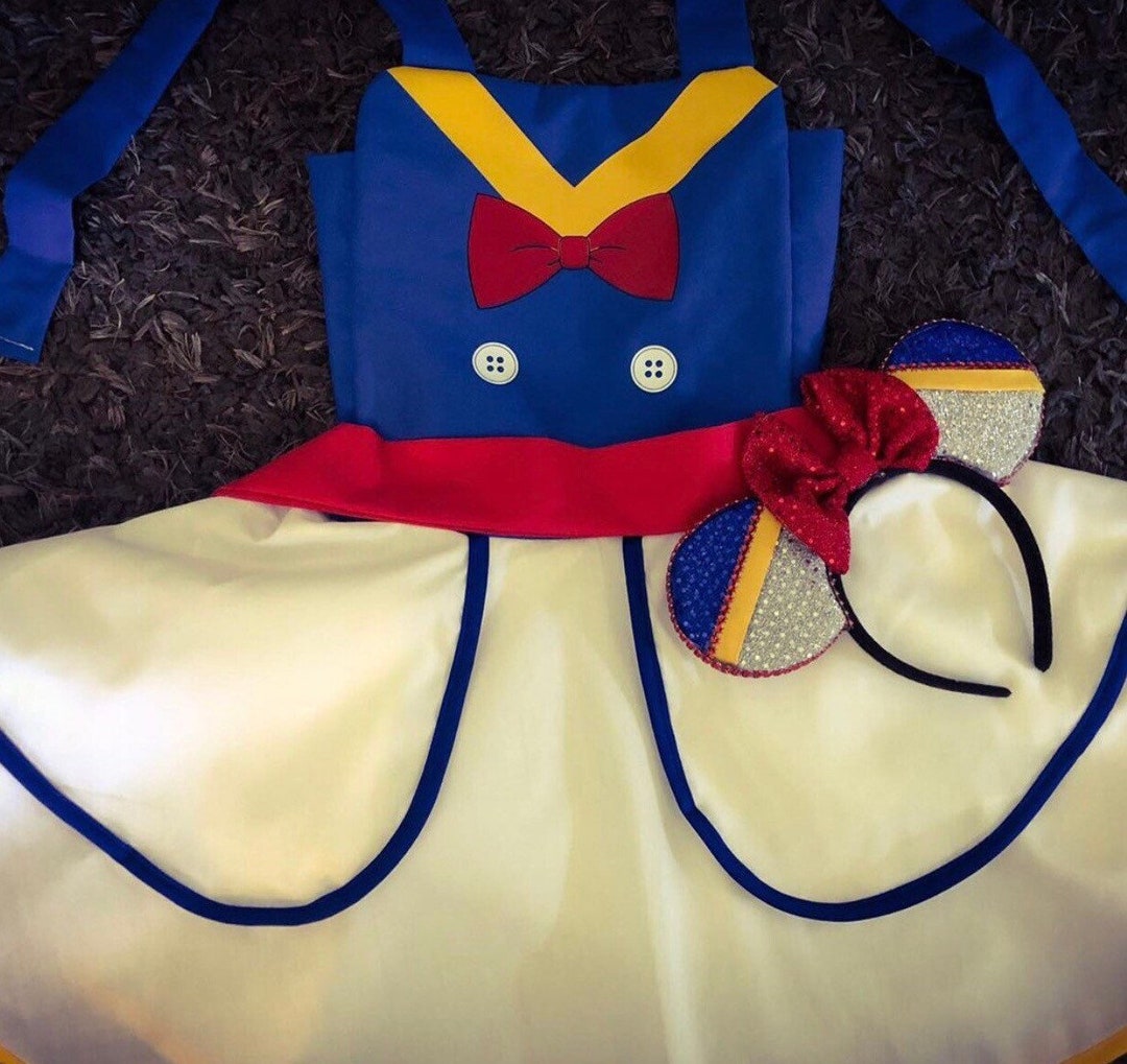 Donald Duck Dress - Etsy