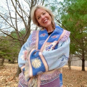Beach Combin With My Boo Long Blanket Coat - Etsy