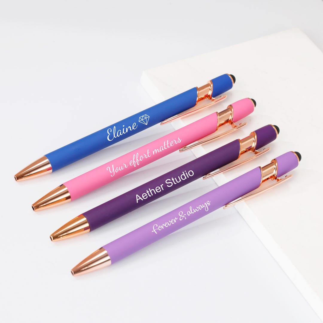 Personalized Ballpoint Pen/ Custom Engraved Gift/ Personalized Company ...