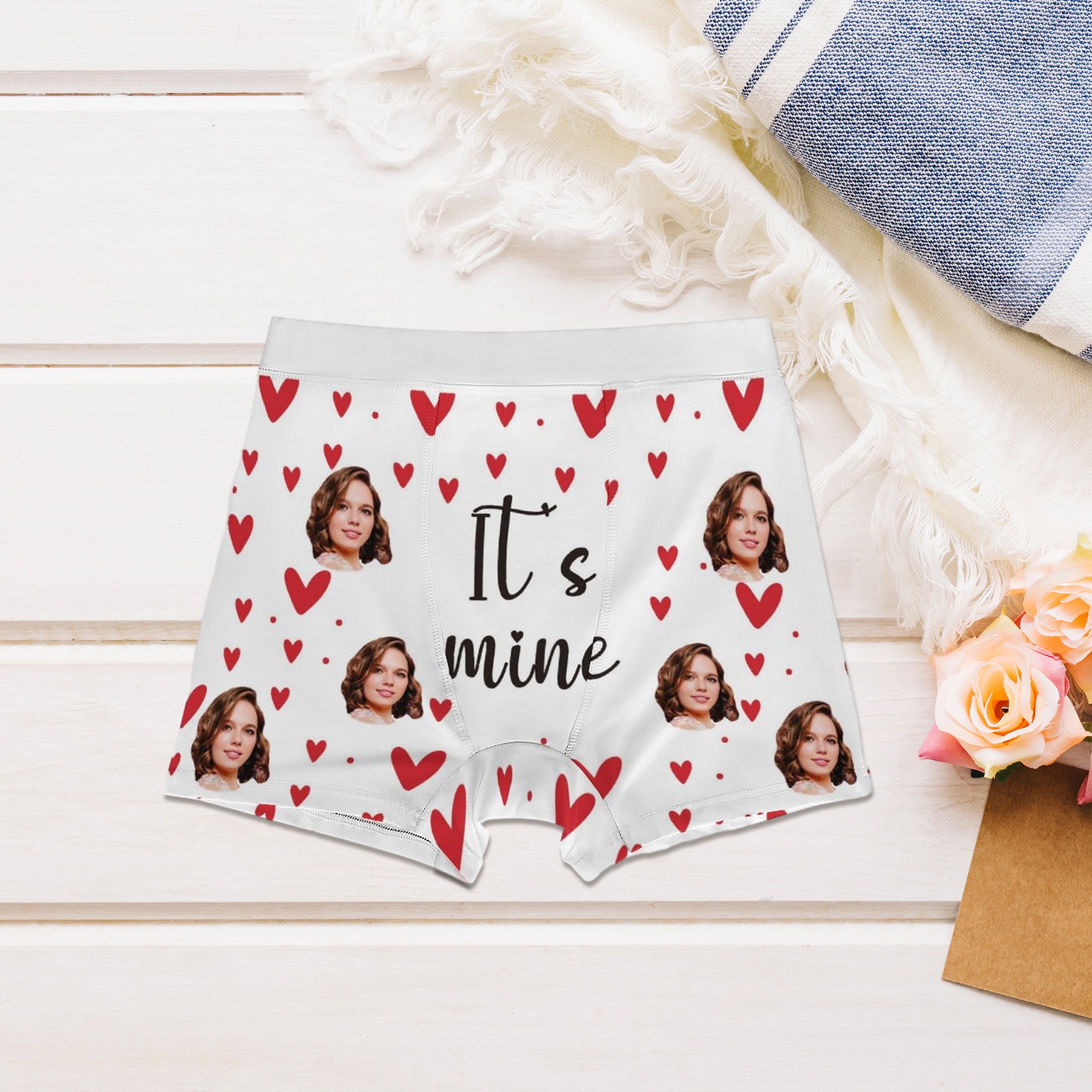 Custom Face Boxer, Personalized Photo Boxer Briefs sold by Shirley Gong ...