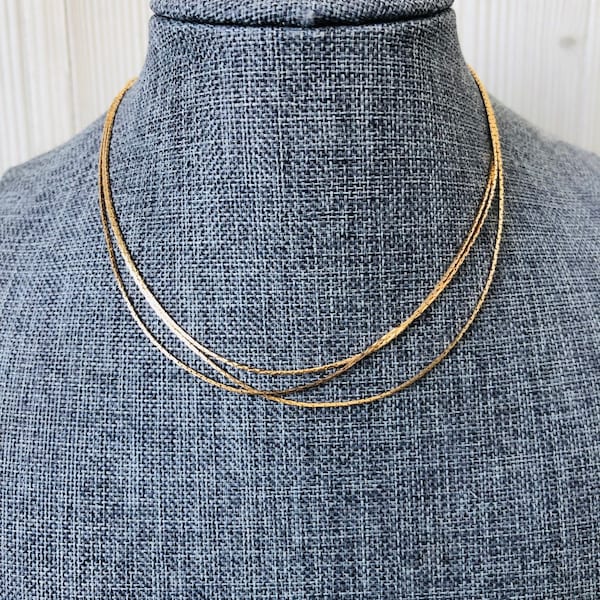 Triple Choker - Etsy