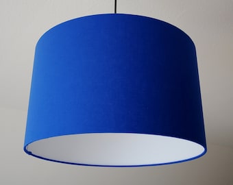 Royal Blue Lampshade - Etsy