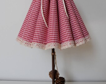 Checkered Table Lamp - Etsy