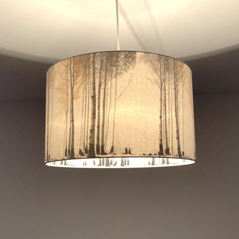 Birch Lamp Shade - Etsy