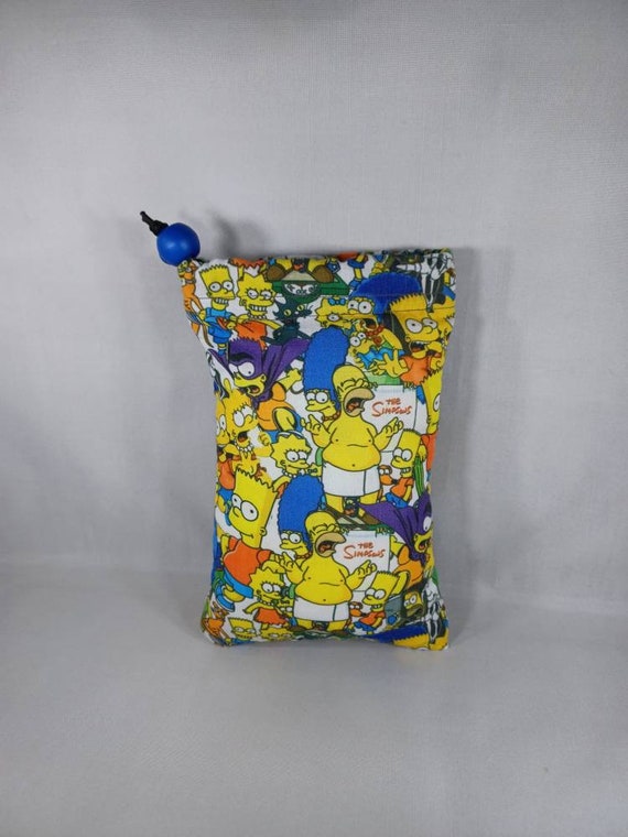 The Simpsons Padded Drawstring Stash/glass - Etsy