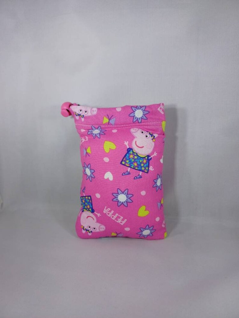 Cartoon Peppa Pig Padded Glass Protection Bowl/vape/stash Bag - Etsy
