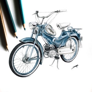 Car Drawing Commission Custom Sketch, Custom Car Artwork Drawing From ...