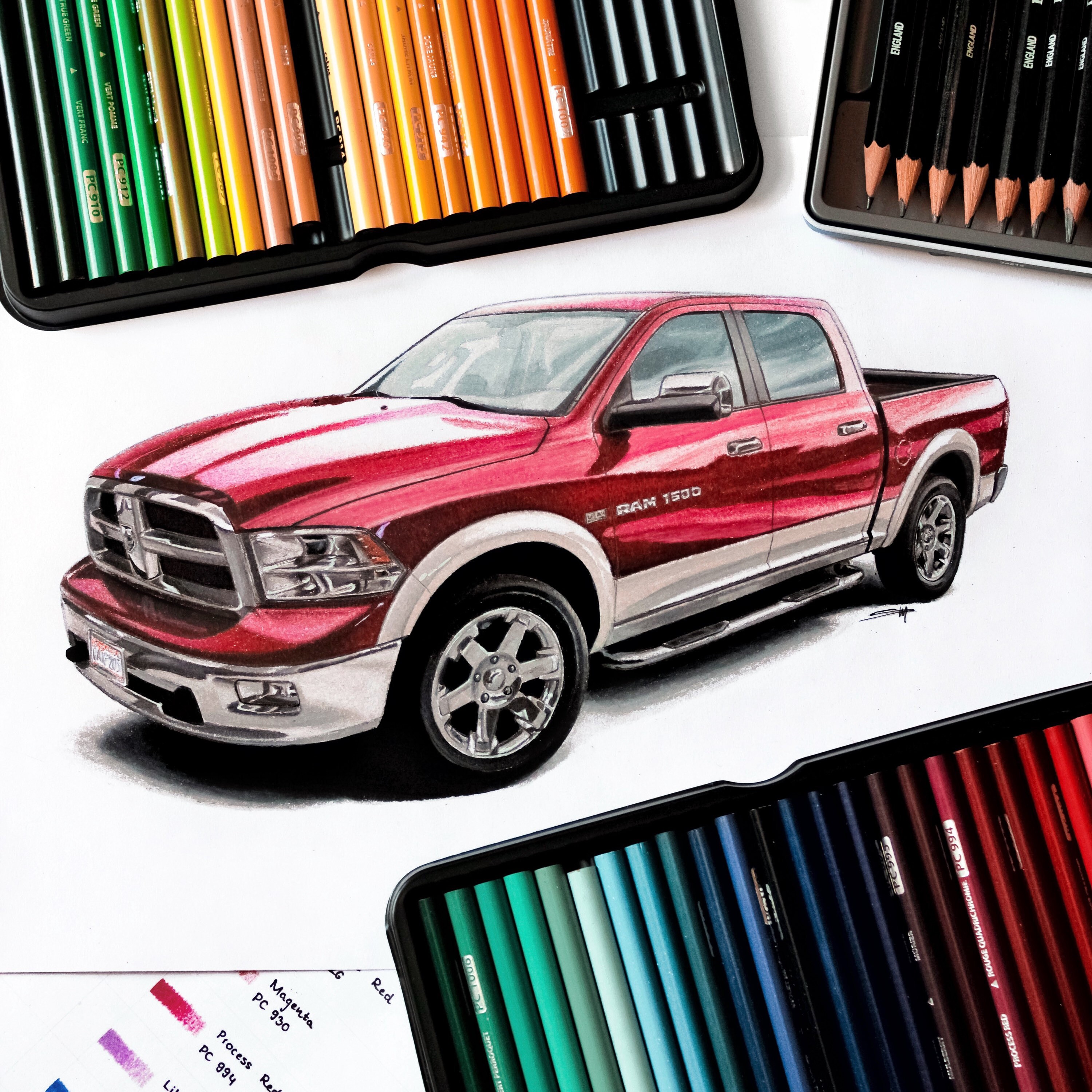 Car Drawing Commission Custom Sketch Custom Car Artwork - Etsy