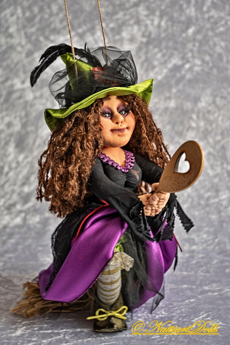 Housewarming Gift Hanging Kitchen Witch Decor Textile - Etsy