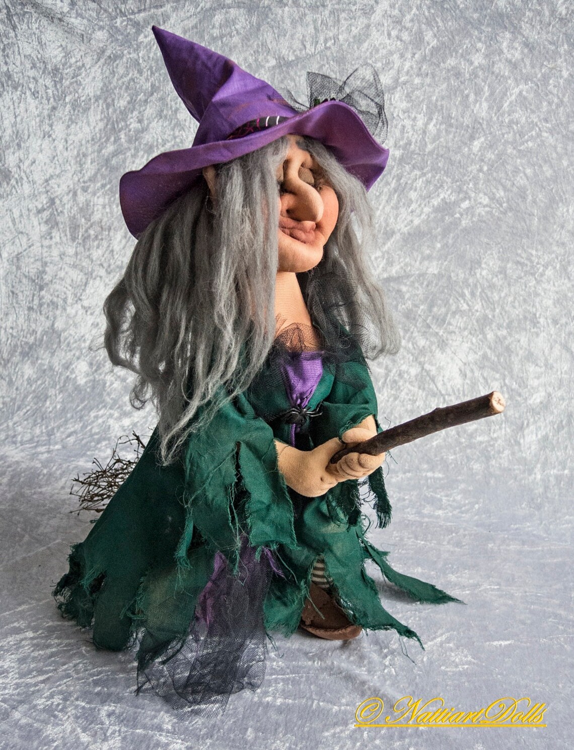 Cottage Witchhanging Kitchen Witch Housewarming Gift Art - Etsy