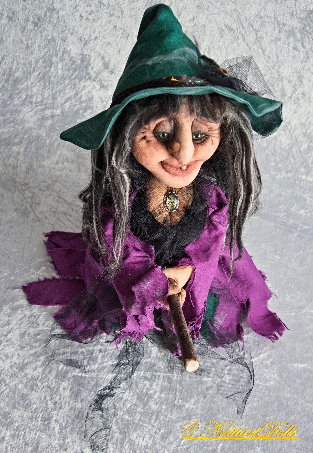 Cottage Witchhanging Kitchen Witch Housewarming Gift Art | Etsy