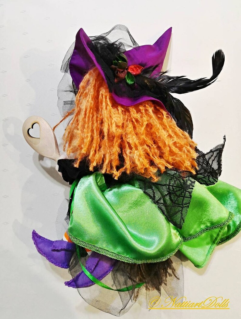 Housewarming Gift Hanging Kitchen Witch Decor Textile - Etsy