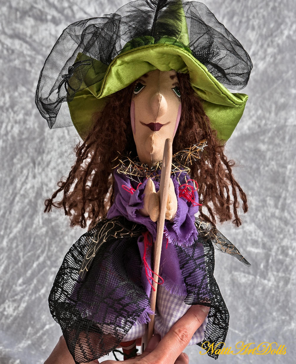 Housewarming Gift Hanging Kitchen Witch Decor Textile | Etsy