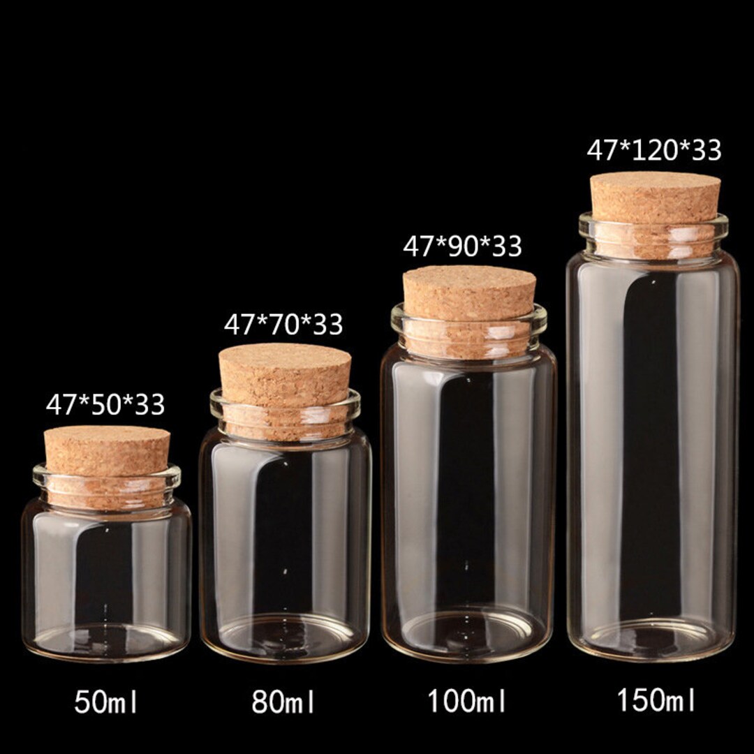 Glass Bottles Empty Glass Vials Glass Bottles Mini Glass Bottles Glass ...
