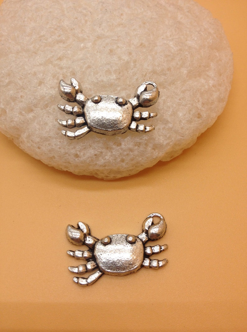 SELL 20pcs 13x24mm Antique Silver Crabs Pendants Charms - Etsy