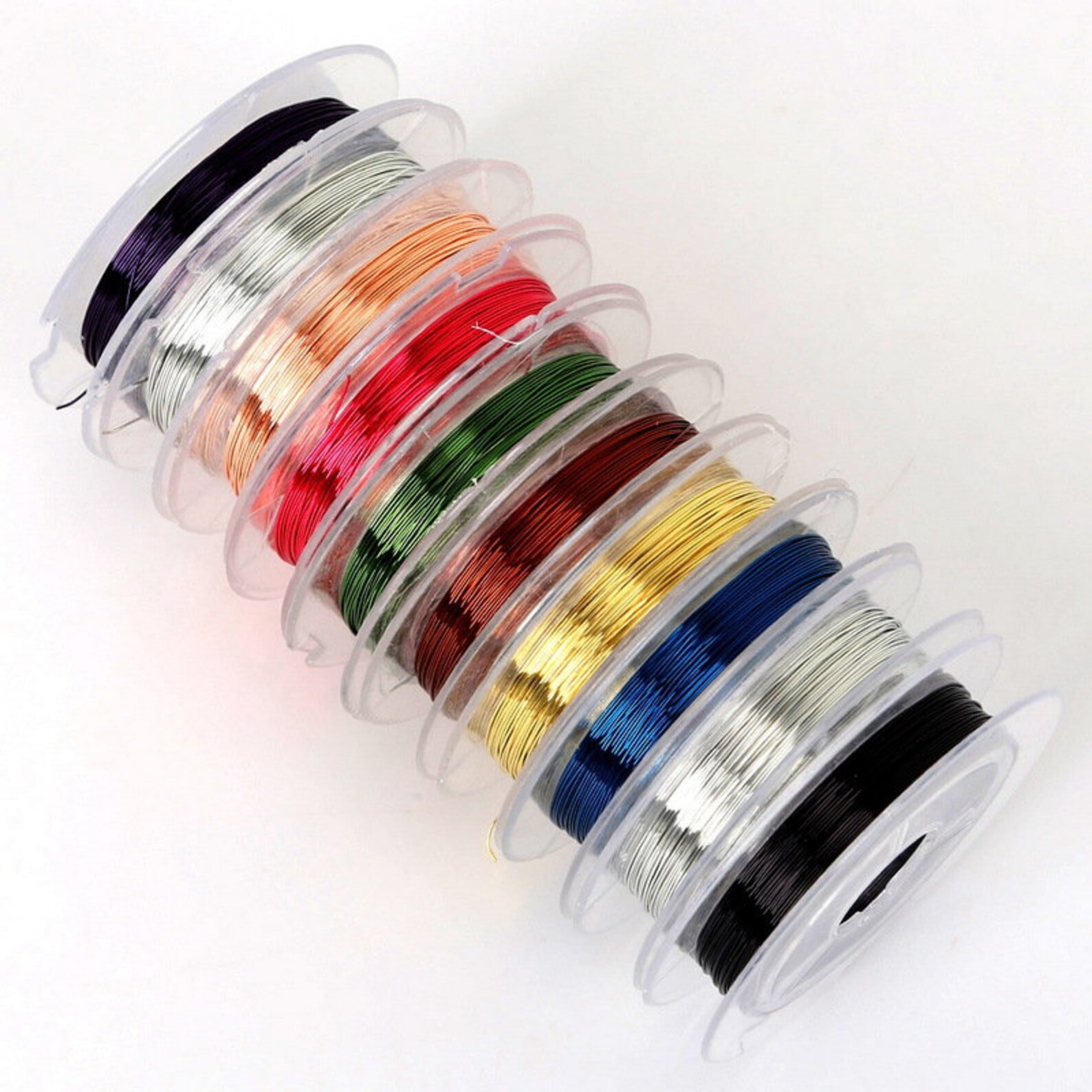 Multiple Colour Fine Copper Wire-03mm0.4mm A Roll20 Meters | Etsy