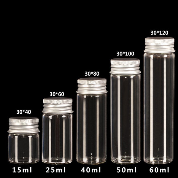 Mini Glass Bottle - Etsy