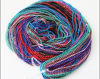 Ball Chain Necklace - Etsy