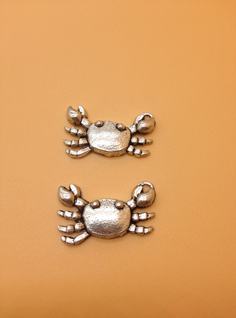 SELL 20pcs 13x24mm Antique Silver Crabs Pendants Charms - Etsy