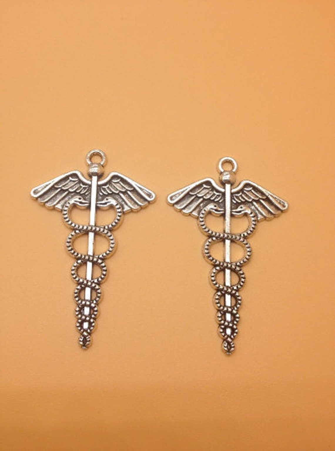 20 Pcs of Antique Bronze&antique Silver Medical Symbol | Etsy