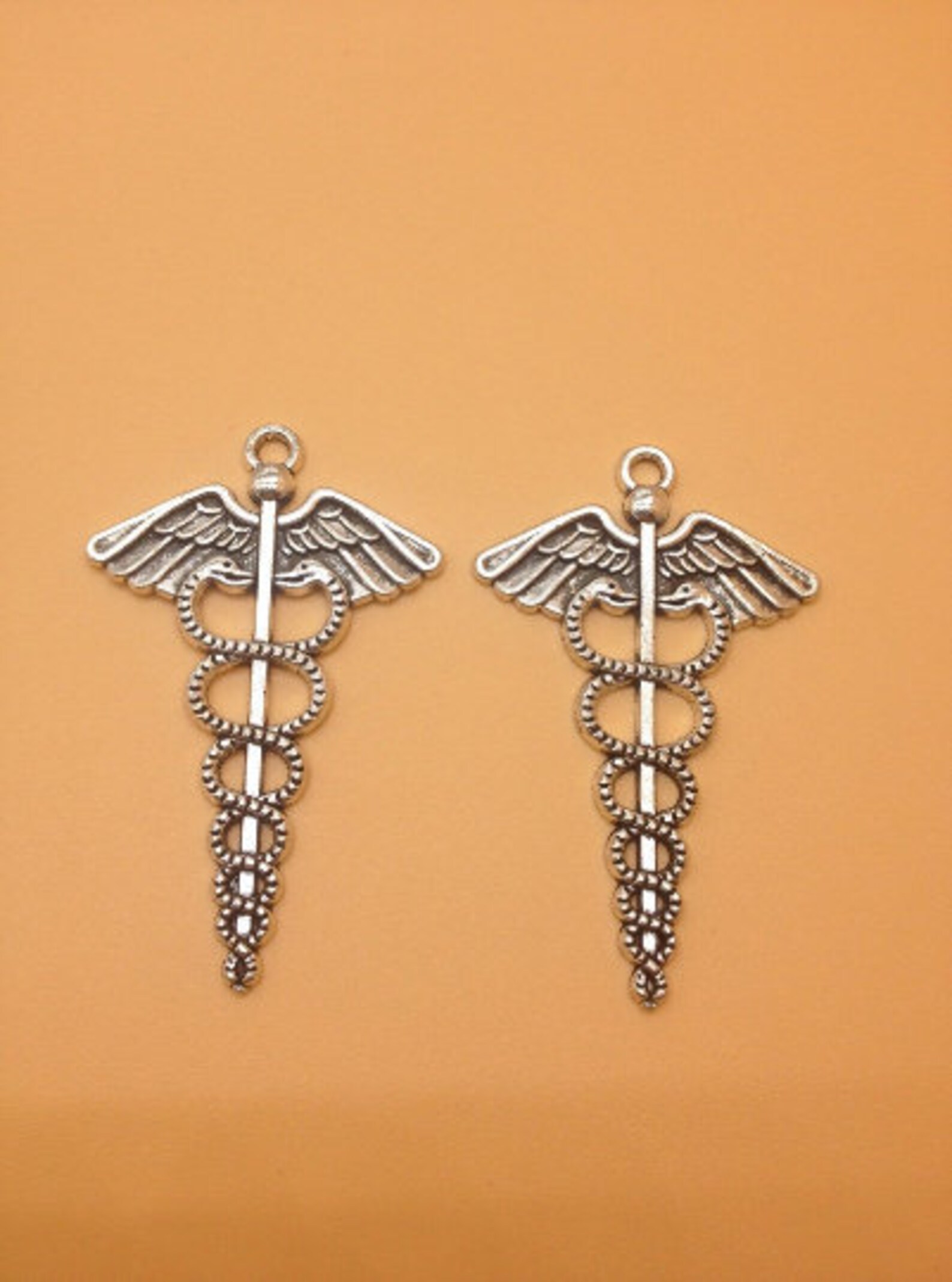 20 Pcs of Antique Bronze&antique Silver Medical Symbol | Etsy