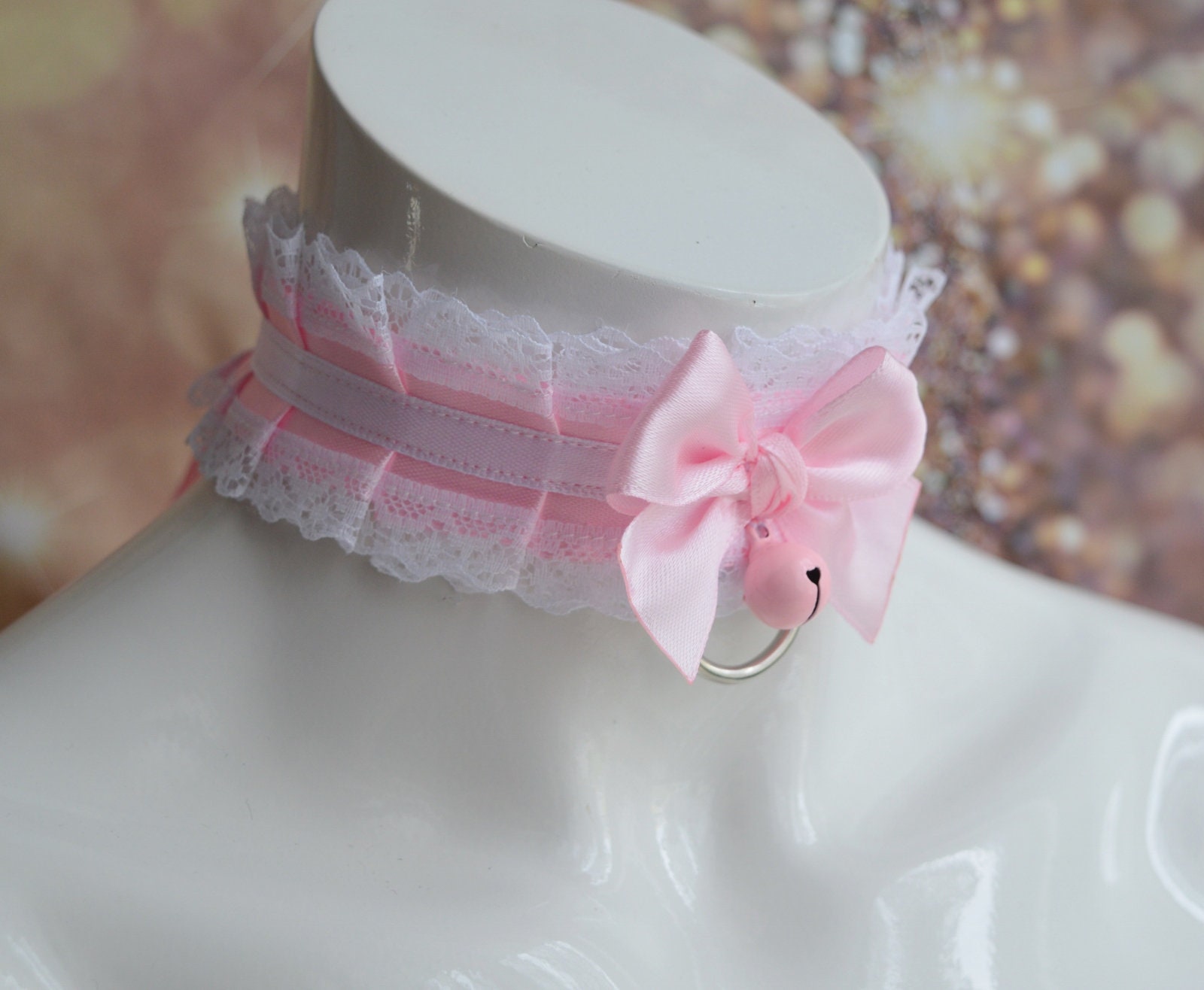 Made to Order ddlg collar Sweet Lorainne kitten play pet | Etsy