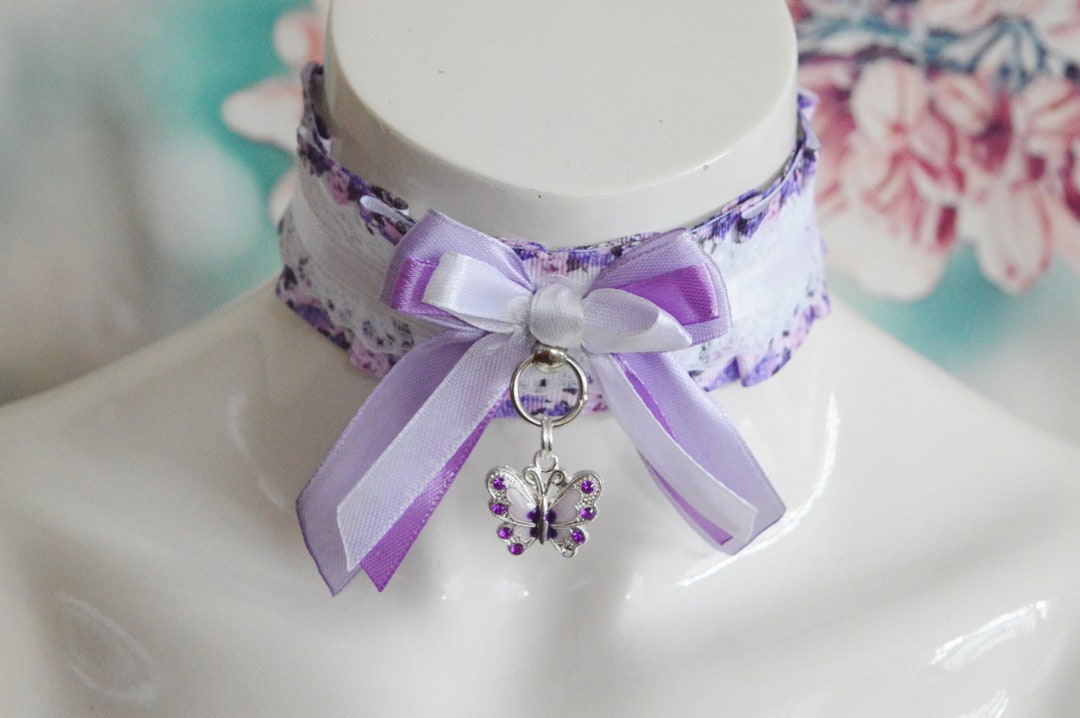 Made to Order - Kitten Play Collar - Hassane - Pleated Pastel Kawaii ...