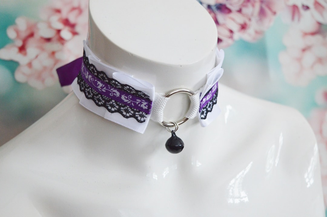 Premade Petplay Collar - Castalia - Kitten Play Pet Kittenplay Bdsm ...