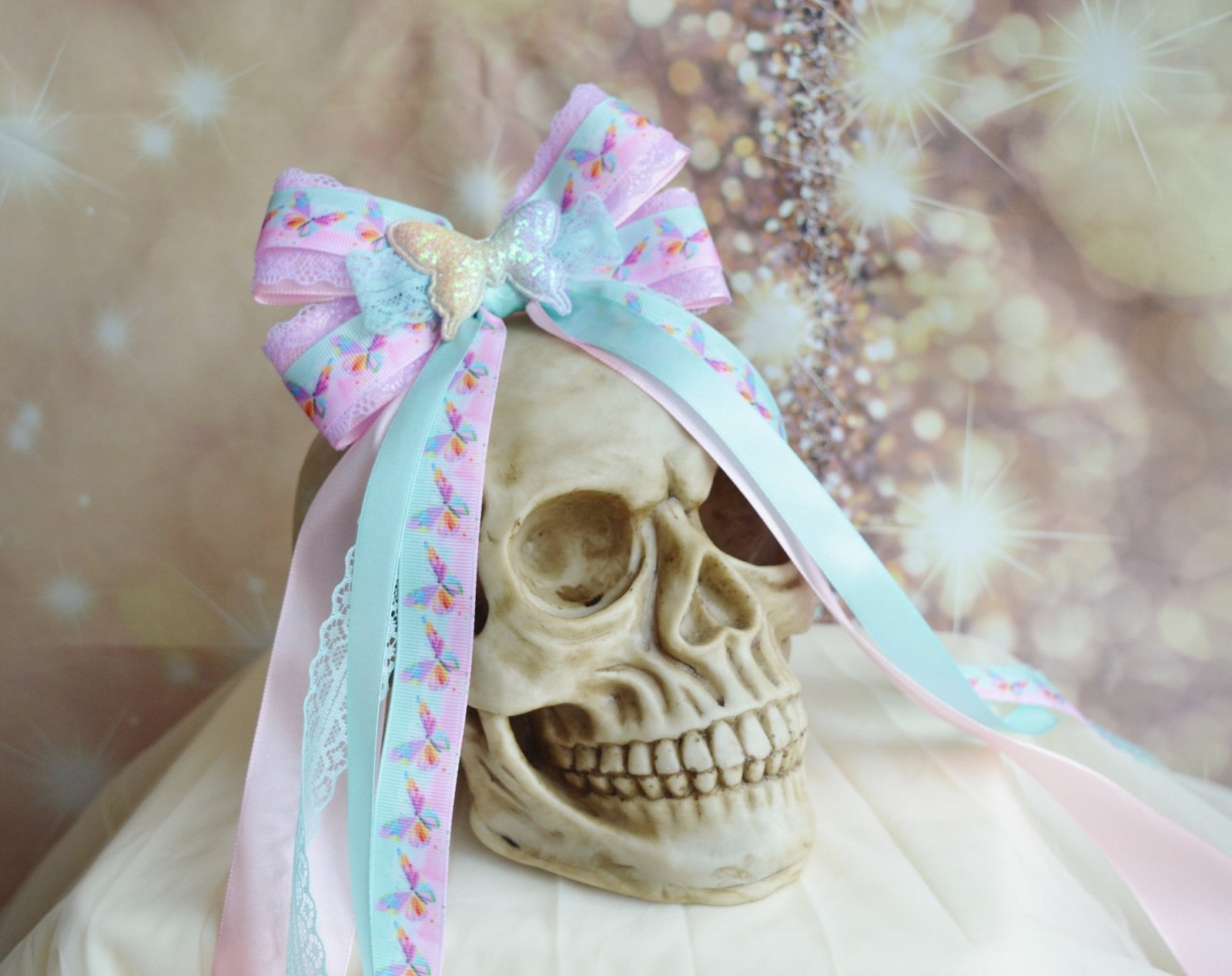 Made to Order Hair Bow Pastel Pink Fairy Kei Hairbow - Etsy