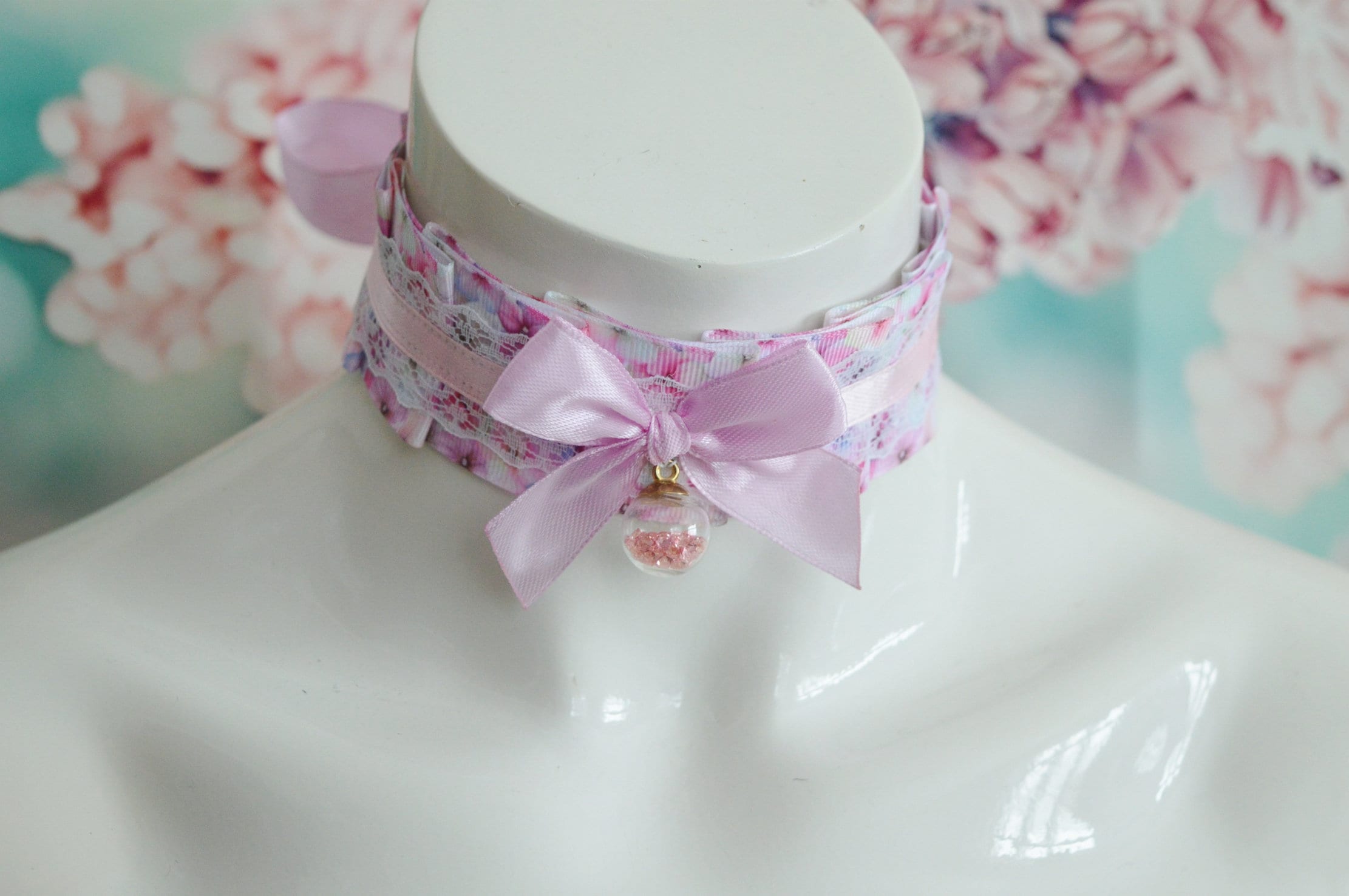 Premade DDLG Choker Batellia Pastel Cute Collar Cgl Abdl - Etsy