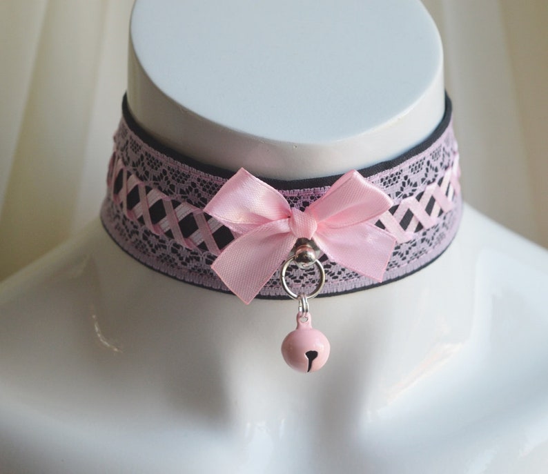 Made to Order Gothic Kitten Play Laced Choker Catherine - Etsy