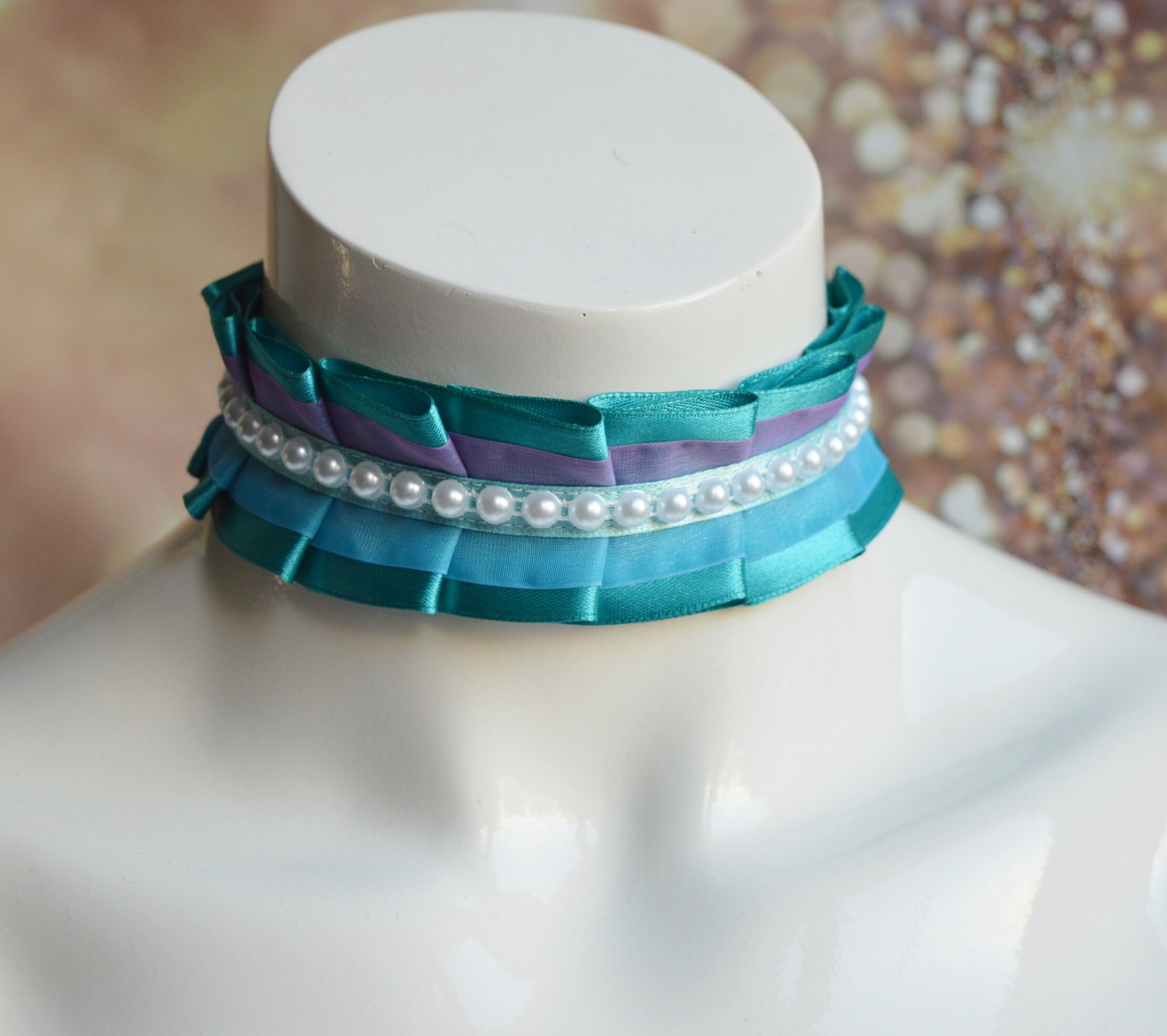 Made to Order Pearl Choker Mermaid Fair Bridal Merfolk - Etsy