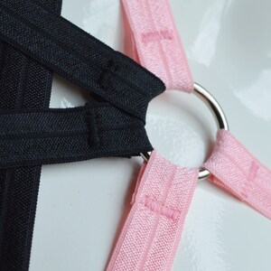 Made to Order Pentagram Body Harness Bra Carla Pastel Githic Goth ...
