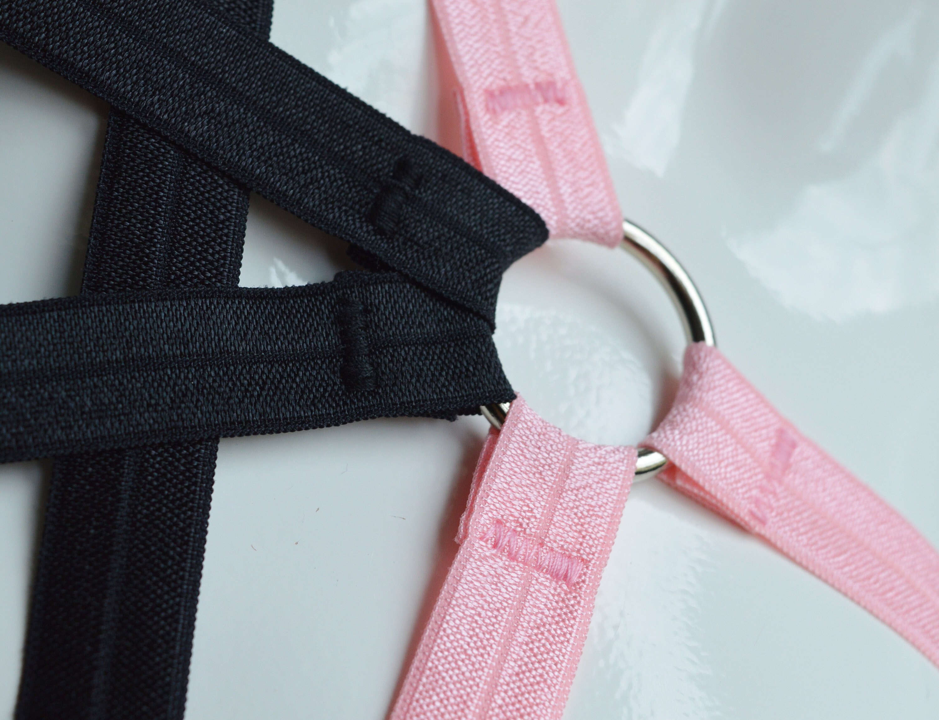 Made to Order Pentagram Body Harness Bra Carla Pastel | Etsy