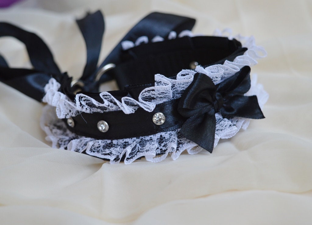 Made to Order Gothic Choker Amanda Lea Kitten Play | Etsy