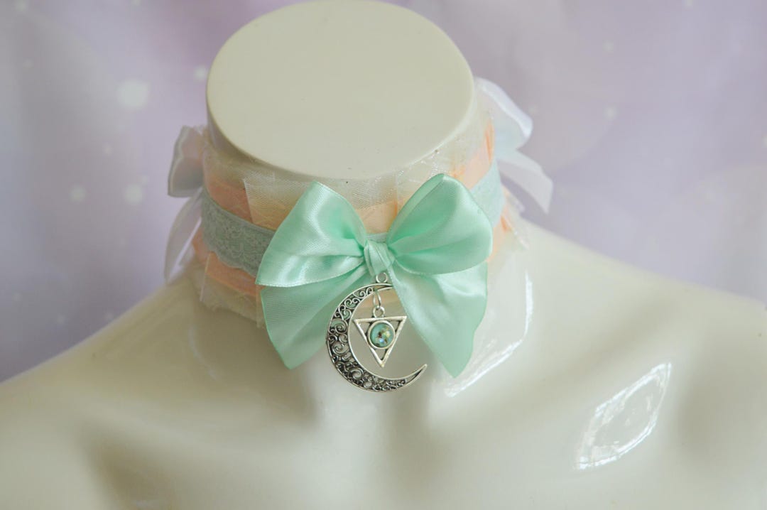 Premade Ddlg Collar - Marylin - Kitten Play Pet Kittenplay Bdsm Proof ...