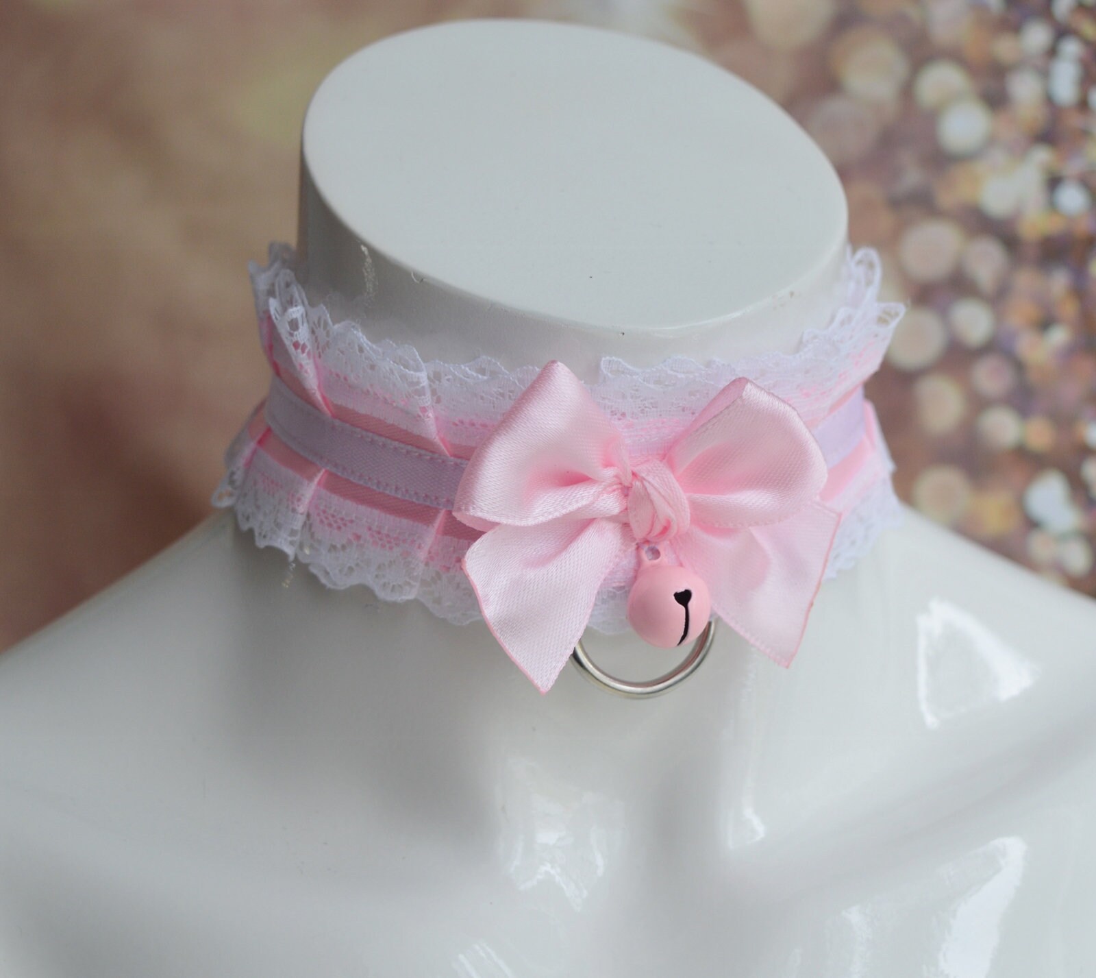 Made to Order ddlg collar Sweet Lorainne kitten play pet | Etsy