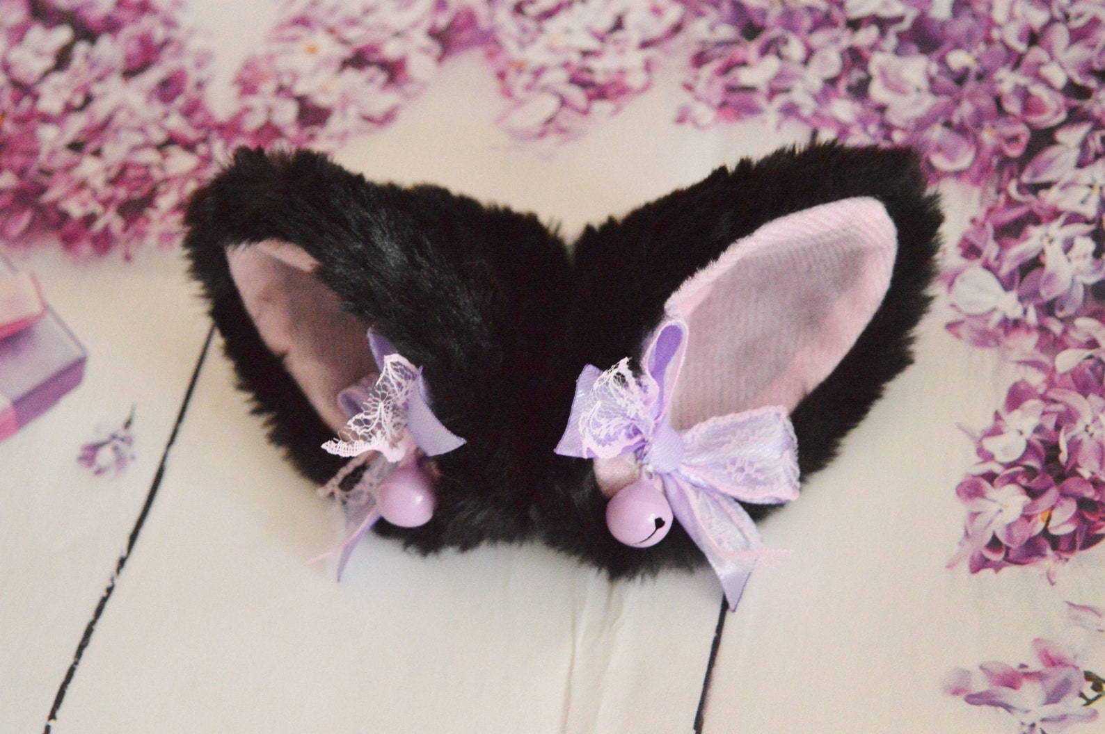 Made to Order Kitten Play Clip on Cat Ears Neko Lolita - Etsy